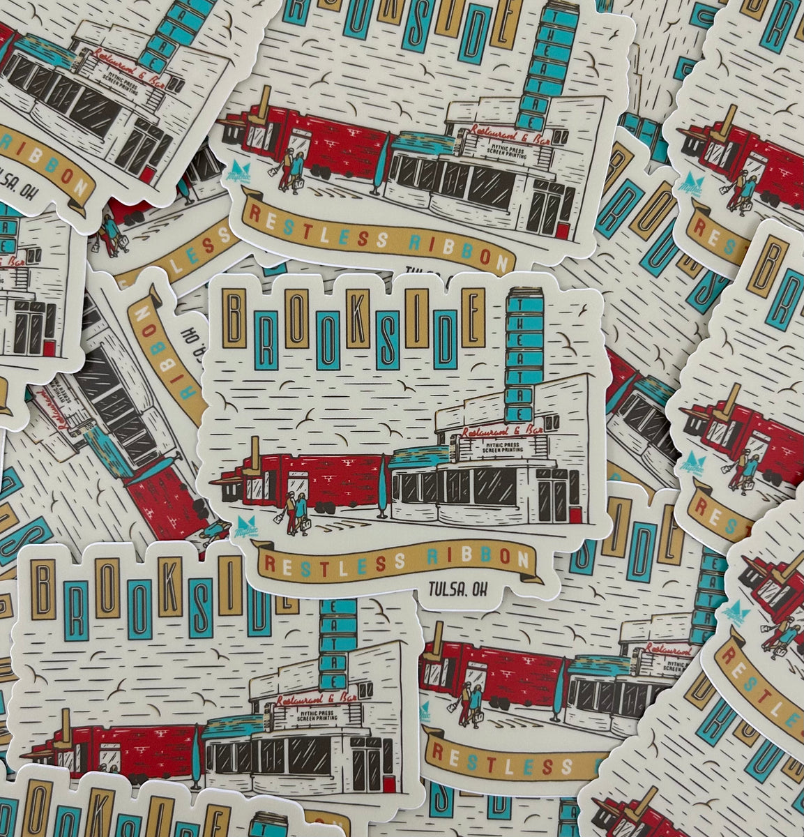 Brookside Neighborhood Sticker – Mythic Press