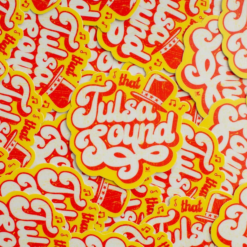 That Tulsa Sound Sticker – Mythic Press