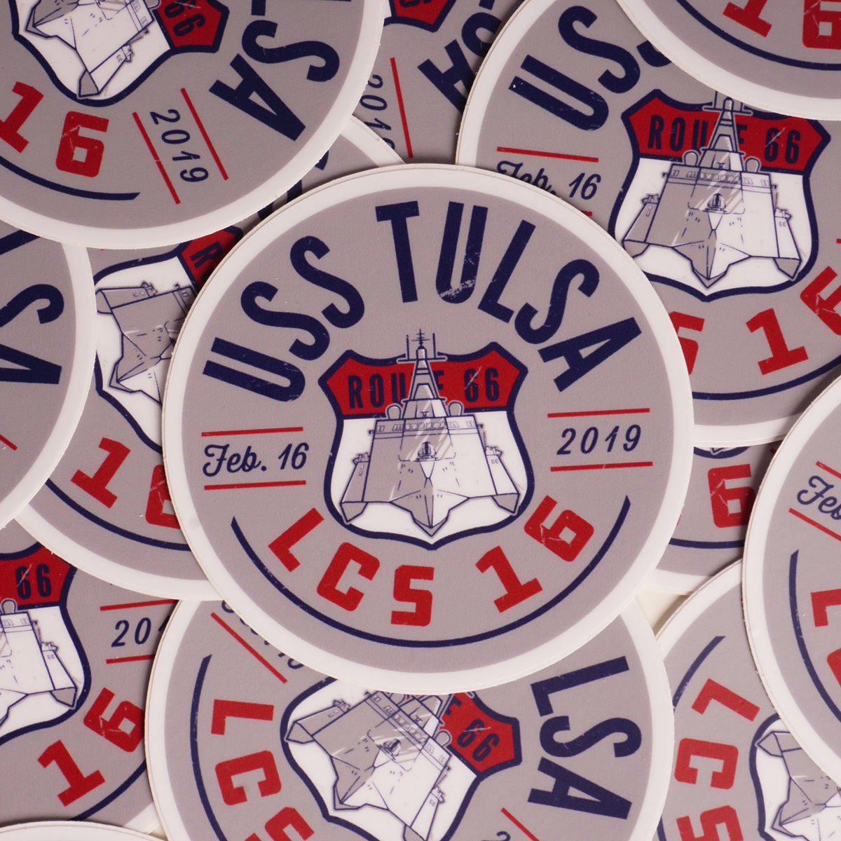 USS Tulsa Sticker – Mythic Press